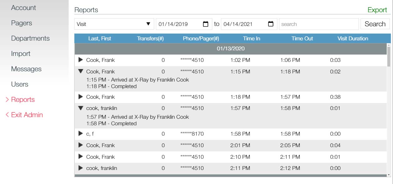 SmartCall Patient Management System| Text Pager | JTECH
